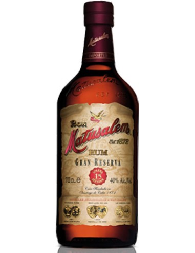 Rhum Matusalem Gran Reserva 15 ans 70 cl 40° - Chai N°5