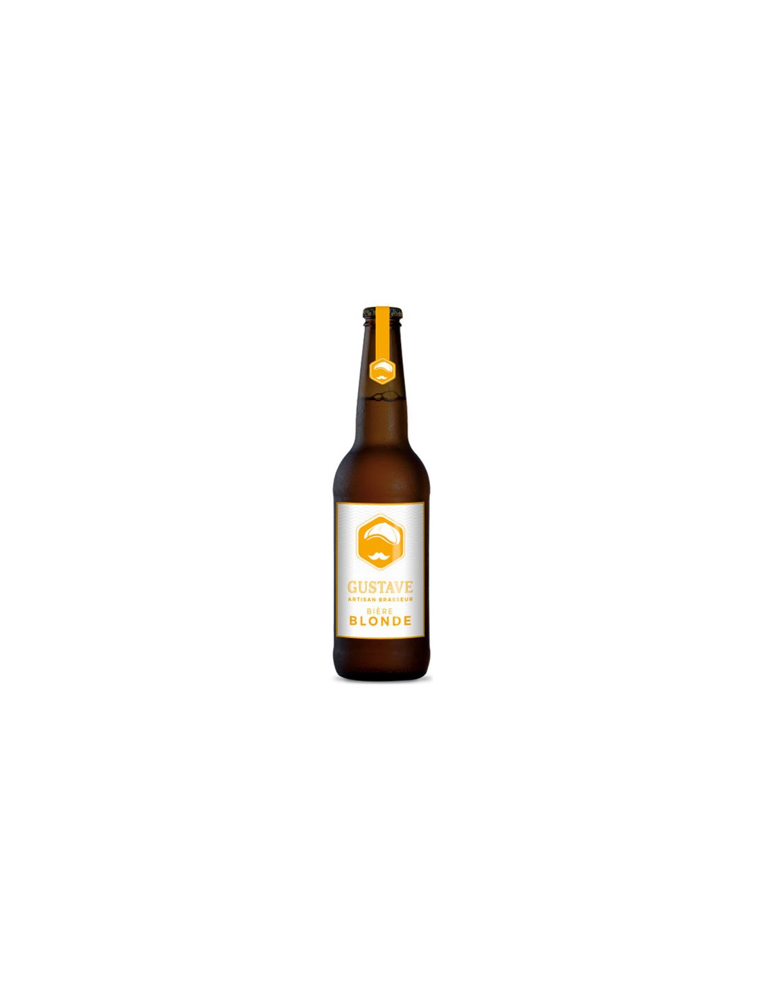 Bière Gustave Blonde 33 cl 5.2 % - Au Coeur du Malt - Chai N°5