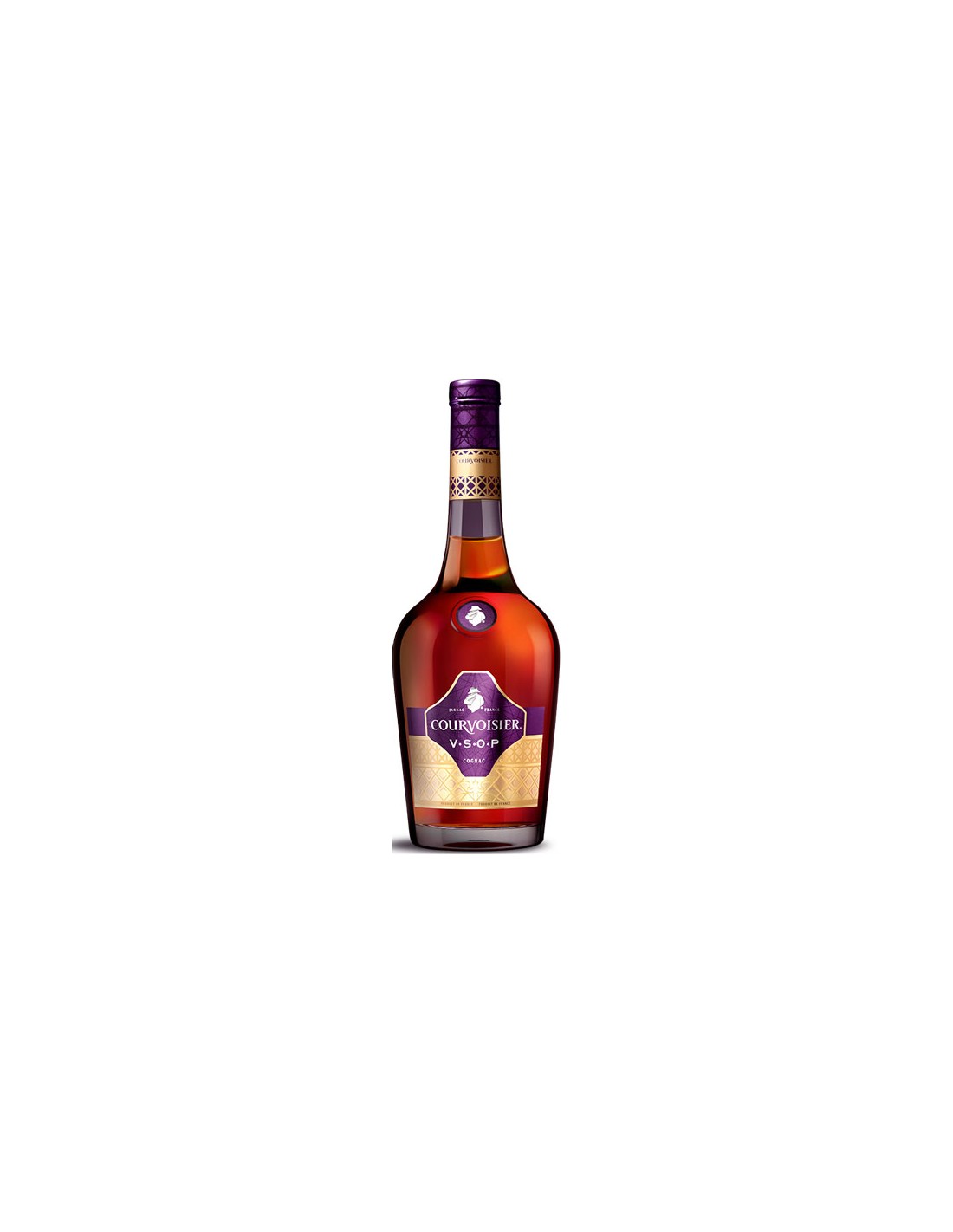 Cognac Courvoisier V.S.O.P. 70 cl 40 % - Chai N°5