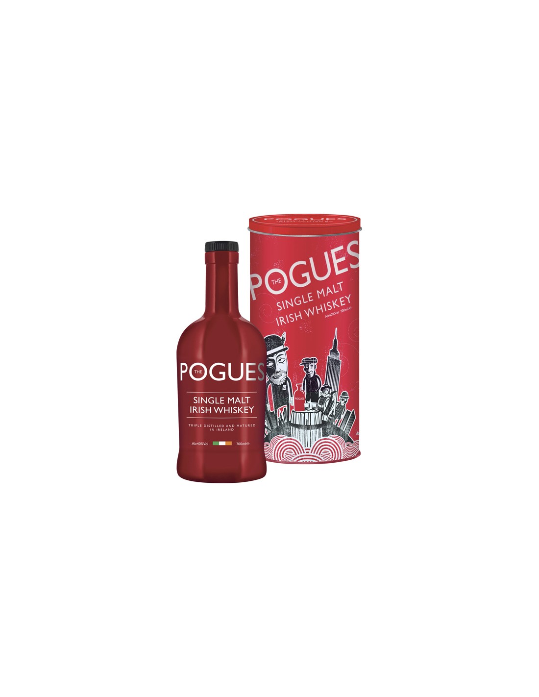 Whiskey The Pogues Single Malt 70 cl 40 ° Distillerie West Cork - Chai N°5