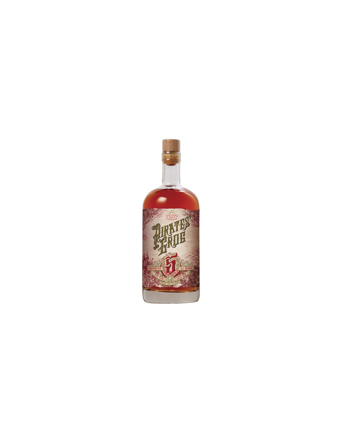 Rhum du Honduras Pirate's Grog 5 ans 70 cl 37.5° - Chai N°5