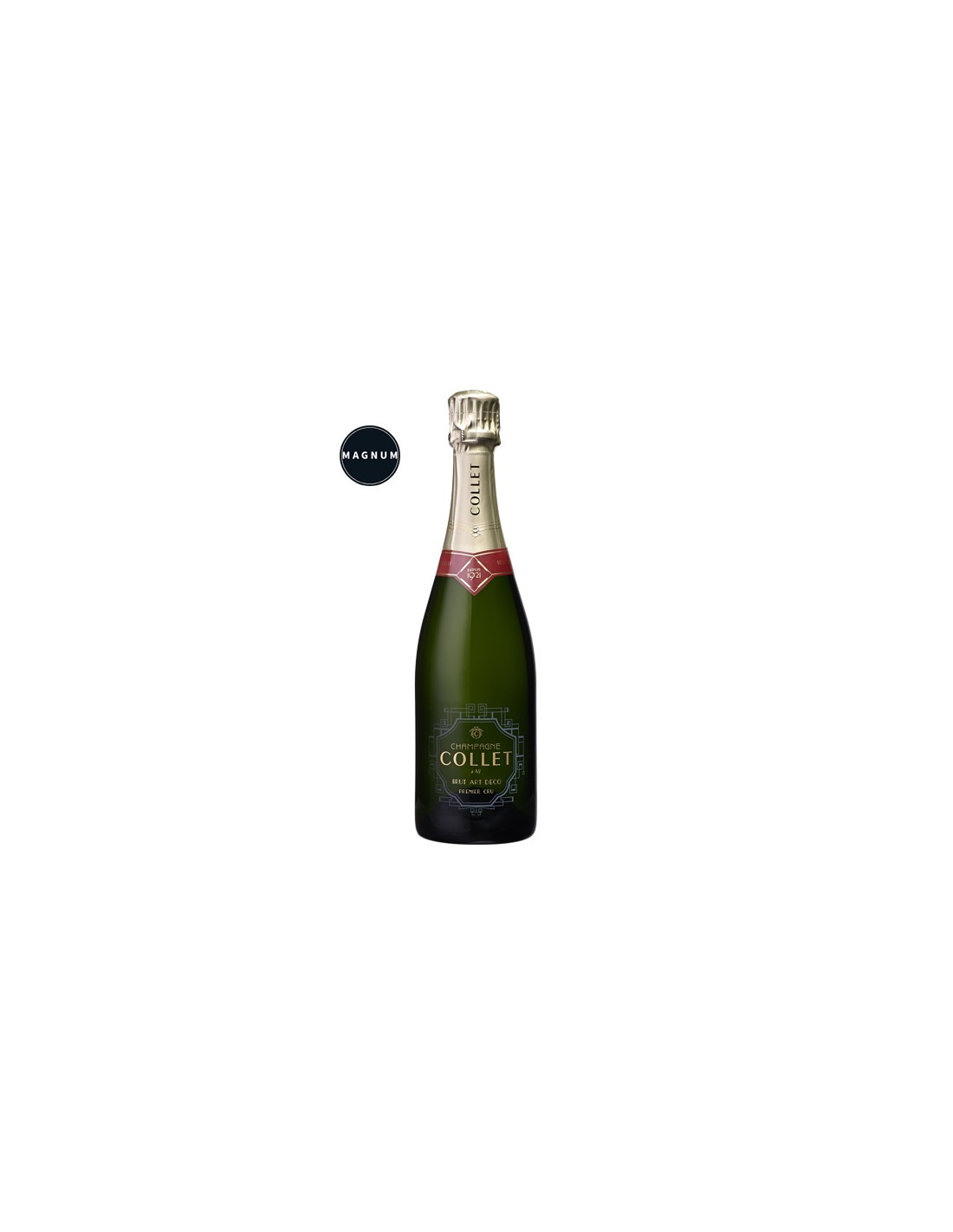 Champagne Collet Brut Art Déco 1er Cru en Magnum - Chai N°5