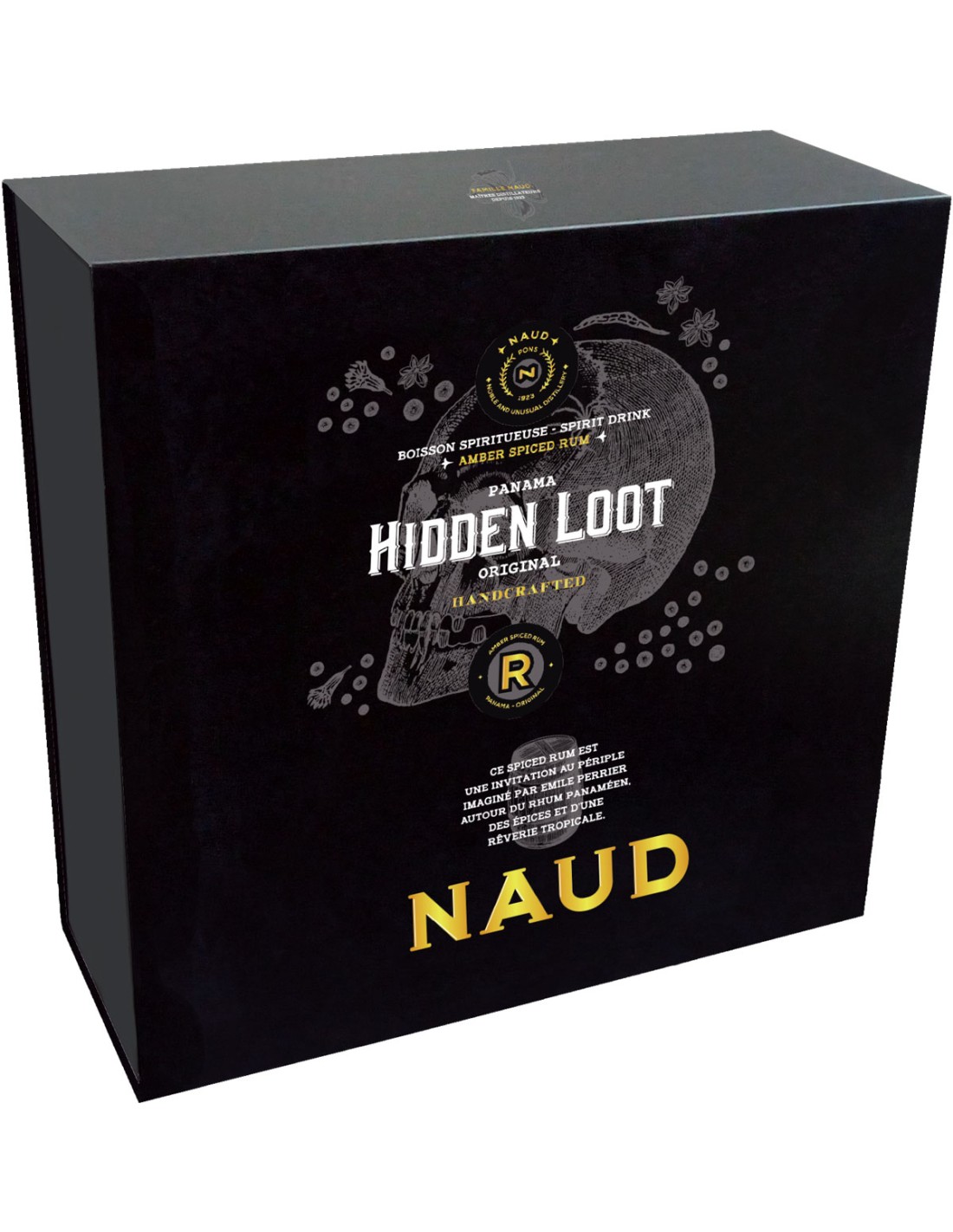 Boisson Spiritueuse Coffret Hidden Loot Spiced + 2 Verres 70cl 40 ...