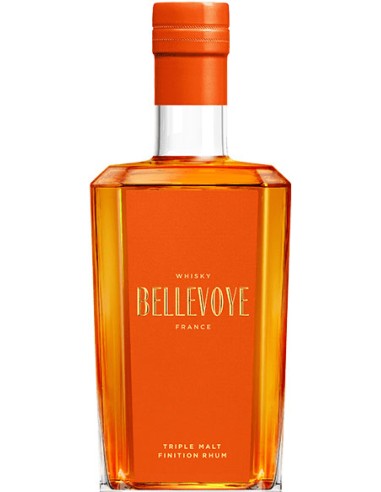 Whisky Bellevoye Orange Finition Rhum 70 cl 43° - Chai N°5
