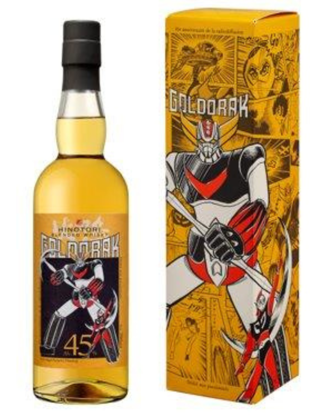 Whisky Edition Limitée Hinotori Goldorak - Chai N°5